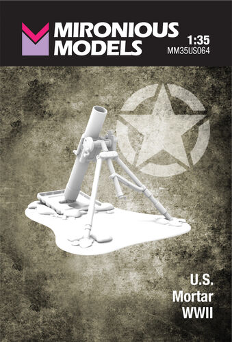 Mironious Models 35US064 U.S. Mortar WWII