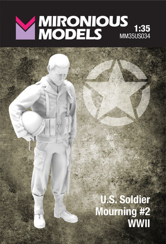 Mironious Models 35US034 U.S. Soldier Mourning #2 WWII