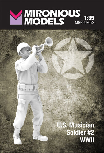 Mironious Models 35US052 U.S. Musician Soldier #2 WWI