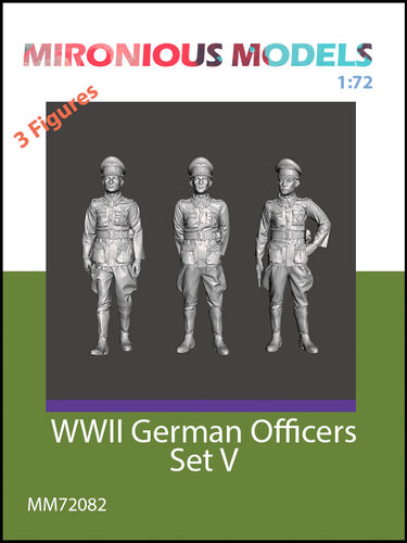Mironious Models 72082 WWII German Officers Set V