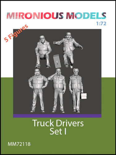 Mironious Models 72118 Truck Drivers Set I