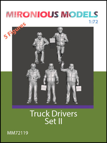 Mironious Models 72119 Truck Drivers Set II