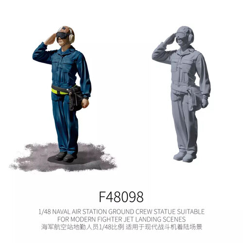 Galaxy-Model F48098 Naval Air Station Ground Crew #1