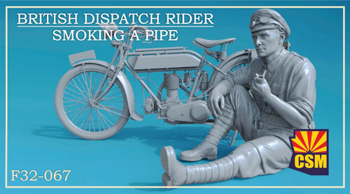 Copper State Models F32-067 British Dispatch Rider Smoking Pipe