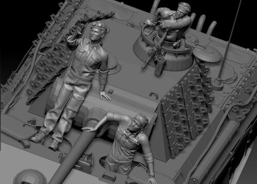 FOCUS MINIATURES 3501 Achtung Jabo! (3 figures)