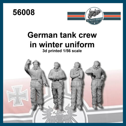 FC ModelTrend 56008 German Tank Crew In Winter Uniform