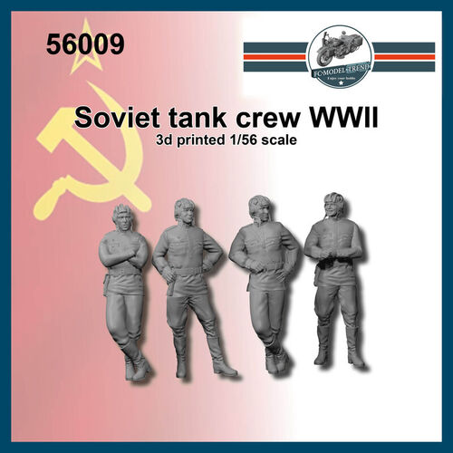 FC ModelTrend 56009 Soviet Tank Crew WWII