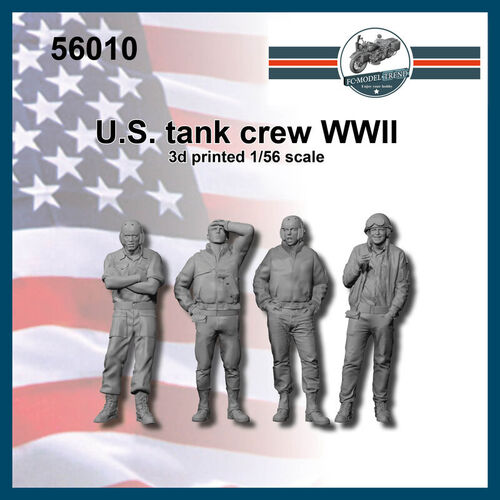 FC ModelTrend 56010 U.S. Tank Crew WWII