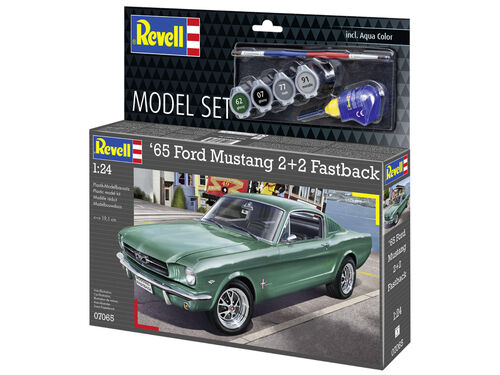Revell 67065 Ford Mustang (1965) 2+2 Fastback Model Set