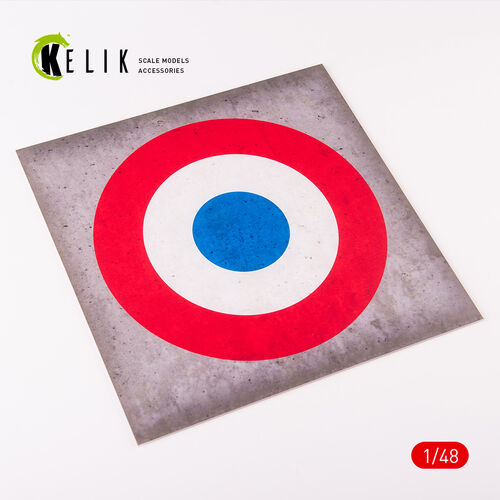 KELIK KS48025 France Roundel - Acrylic 3mm (240mm x 240mm) (190g)