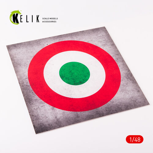 KELIK KS48026 Italy Roundel - Acrylic 3mm (240mm x 240mm) (190g)