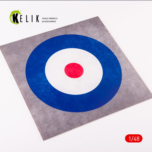KELIK KS48028 United Kingdom Roundel - Acrylic 3mm (240mm x 240mm) (190g)