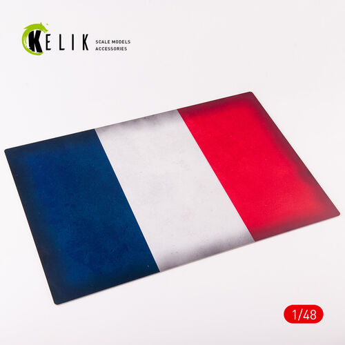 KELIK KS48029 France Flag - Acrylic 3mm (410mm x 270mm) (410g)