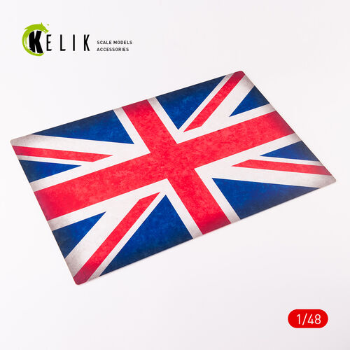 KELIK KS48030 United Kingdom Flag - Acrylic 3mm (410mm x 270mm) (410g)