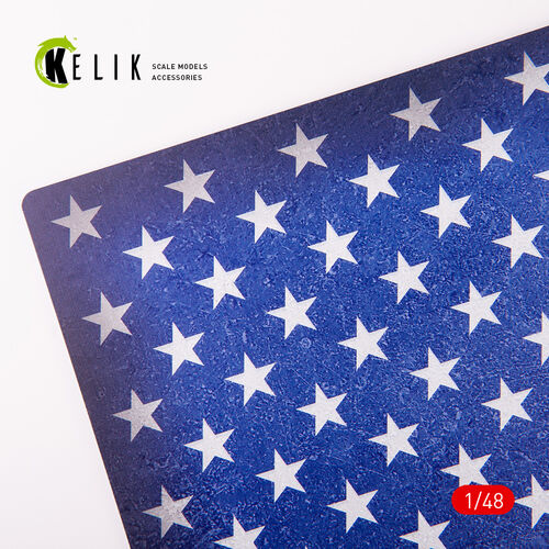 KELIK KS48032 USA Flag - Acrylic 3mm (410mm x 270mm) (410g)