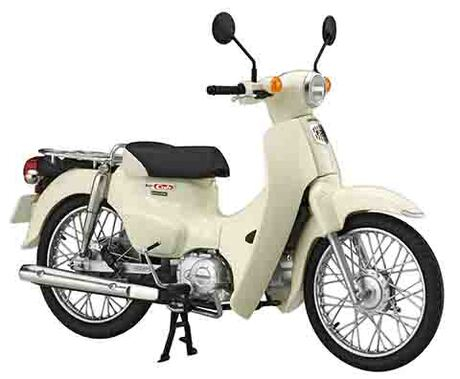 Fujimi 142005 Honda Super Cub110 (Classical White)