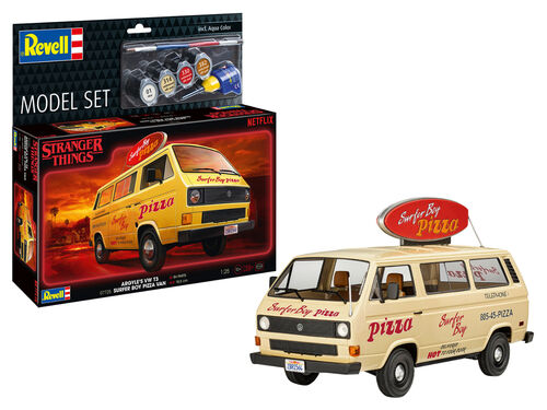 Revell 67725 'Stranger Things' VW T3 Bus 'Surfer Boy' (Model Set)