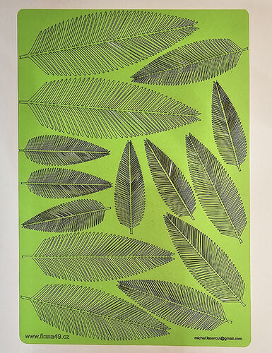 Firma49 P011-35 Palm Leaves