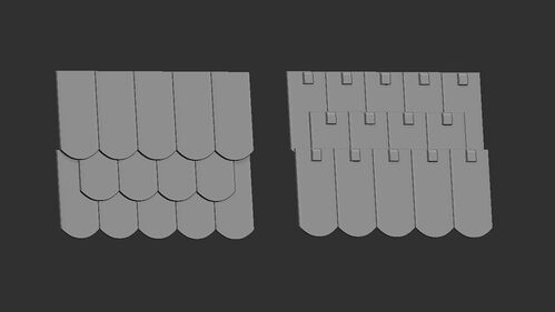 Firma49 C055-48 Roof Tiles (Beaver Tail)