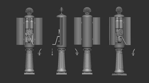 Firma49 C057-48 Vintage Gas Station Version A