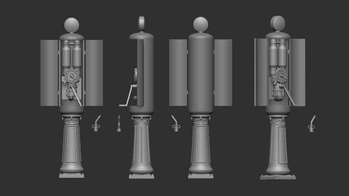 Firma49 C058-48 Vintage Gas Station Version B