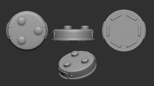 Firma49 A012-72 German Tellermine 29