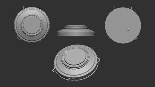 Firma49 A015-48 German Tellermine 43