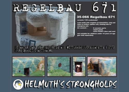 Helmuth's Strongholds 35066 German Regelbau 671