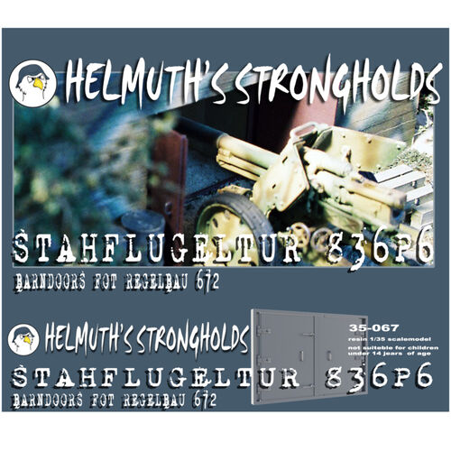 Helmuth's Strongholds 35067 Barndoors for the Regelbau 672
