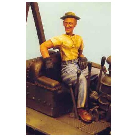 Resicast 355530 US Dozer Driver Seabee (Pacific)
