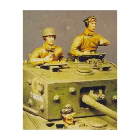 Resicast 355564 British WWII Tank crew (Busts)