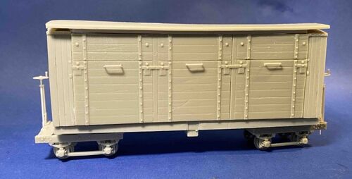 Resicast 351303 Machinery Wagon Closed for British Westinghouse Petrol Electric Locomotive