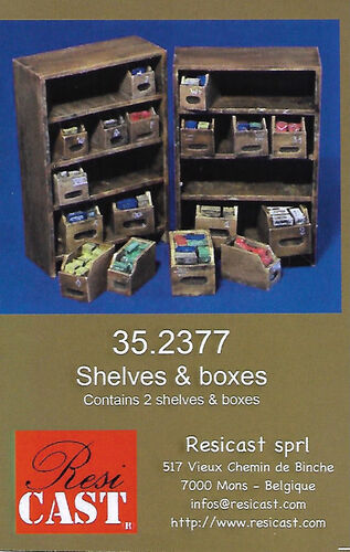 Resicast 352377 Shelves and Boxes