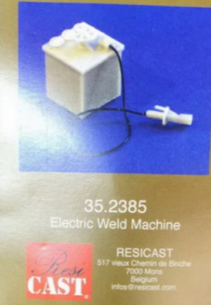 Resicast 352385 Electric Welder WWI & WWII Era (2 pcs)