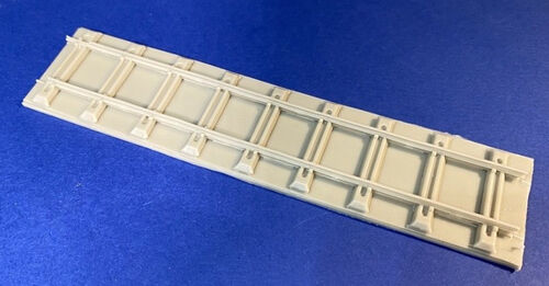 Resicast 352454 3 length of WDLR Track without Ballast