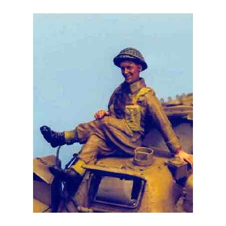 Resicast 355519 British Soldier Seated