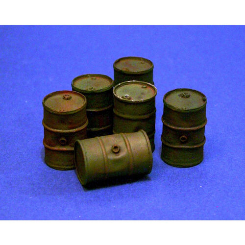 Resicast 352233 Oil Drums No.2 (6 pcs)