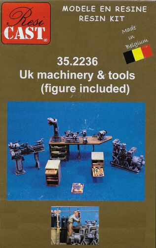 Resicast 352236 Various Machinery & Tools (Figure included)
