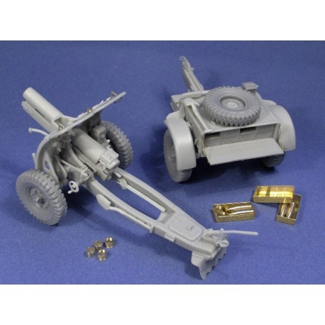 Resicast 351217 4,5inch Howitzer BEF - Complete Resin Kit