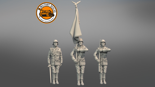 IDAP Technology PMI0522D German Guard Of Honor (Casted Figures)