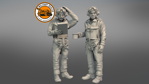 IDAP Technology PMI0512C US Navy Pilots WWII #4