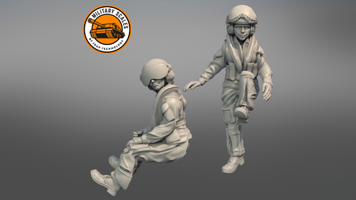 IDAP Technology PMI0515D RAF Female Pilots Modern #1 (Casted Figures)