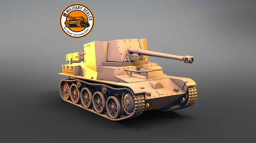 IDAP Technology PMI0186D Toldi Tank Destroyer