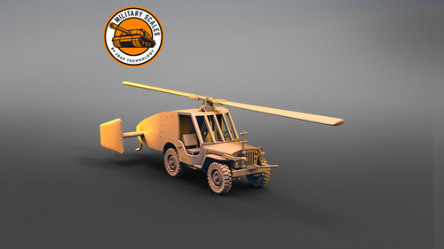IDAP Technology PMI0093D Jeep Willys Hafner Rotabuggy