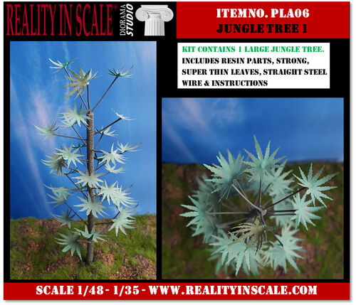 Reality in Scale PLA06 Jungle Tree 1
