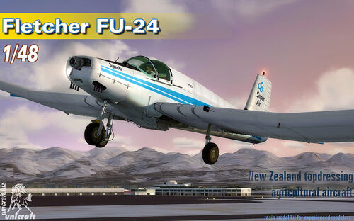 Unicraft 48005 Fletcher FU-24 - New Zealand Agricultural / Topdressing Aircraft