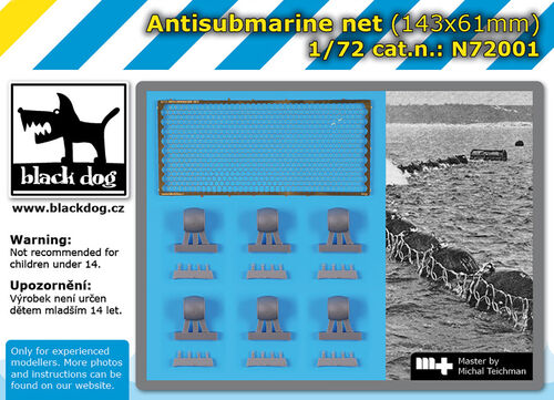 Black Dog N72001 Antisubmarine Net (143x61mm)