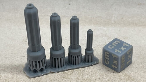 EMP3D 43121008 Słupek przeszkodowy U-5a (pylon) - typ 1 - 2 sztuki