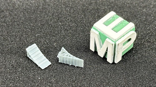 EMP3D 43180302 Kliny pod koła (ciężarowe) - typ 2 (4 sztuki)
