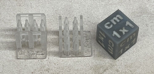 EMP3D 43060115 Butelki wódki 0,5l - typ 1 - zamknięte (8 sztuk)